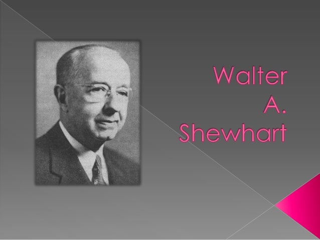 Walter A. Shewhart: Perspective on Quality