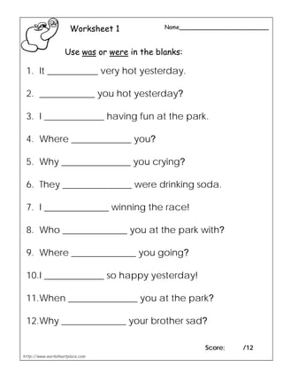 Was or-were-1 | PDF