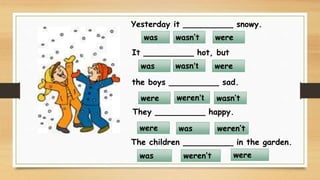 was-were powepoint english esl efl elt eng | PPTX