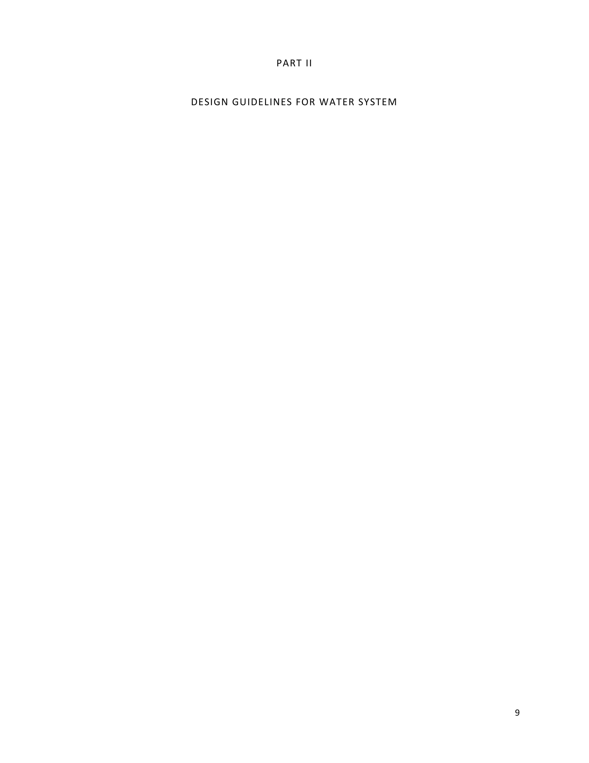 Wasa guidelines for design of water and wastewater systems | PDF