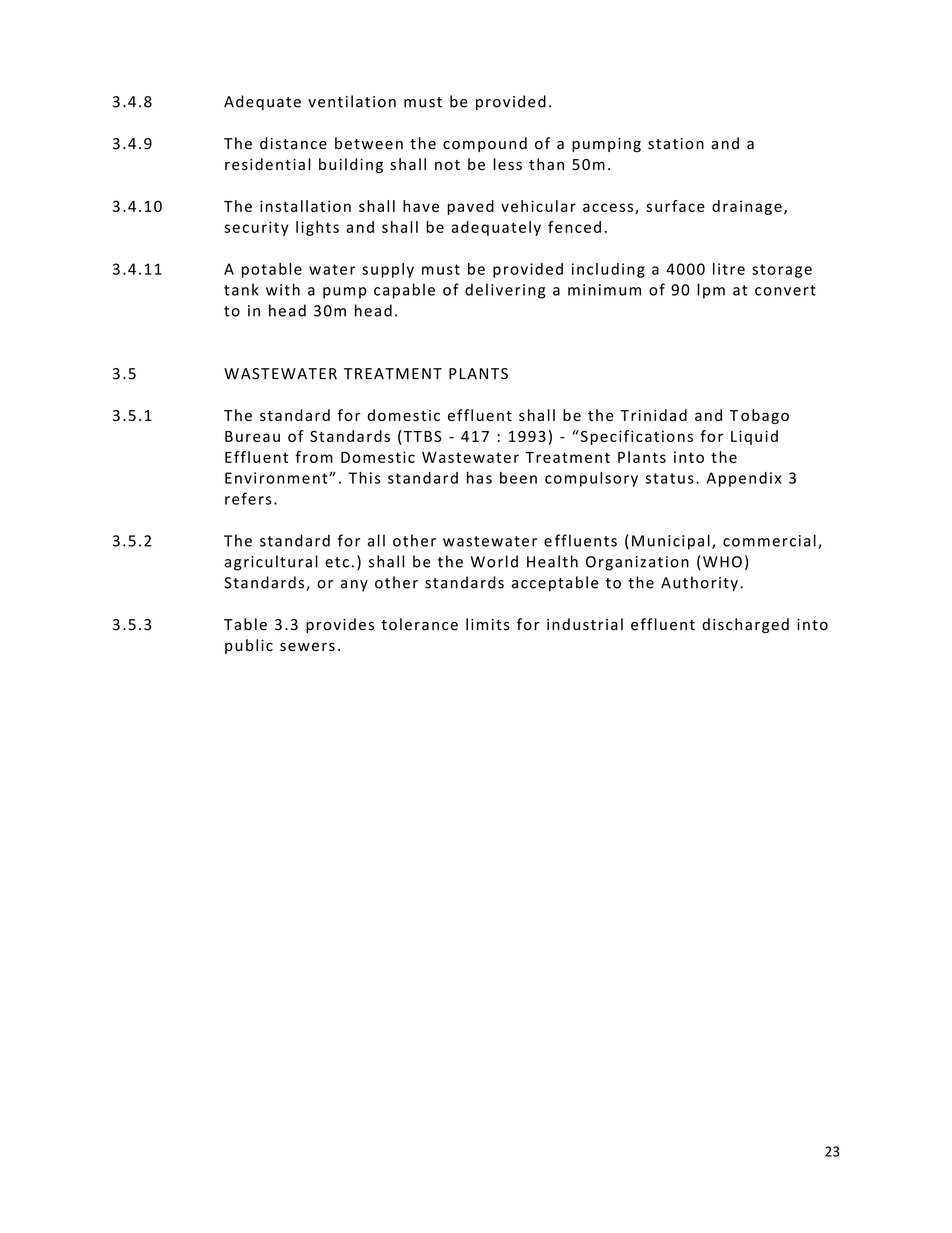 Wasa guidelines for design of water and wastewater systems | PDF