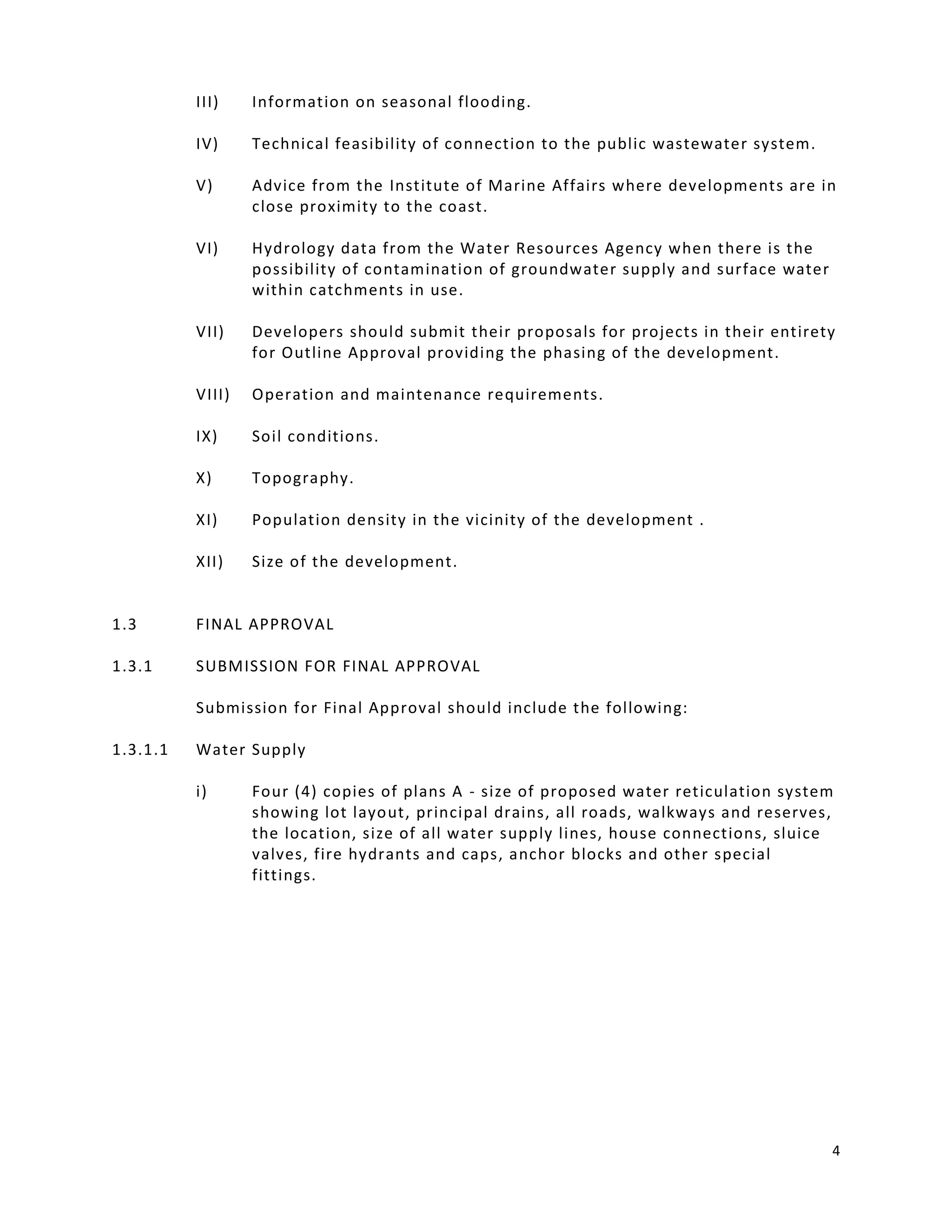 Wasa guidelines for design of water and wastewater systems | PDF