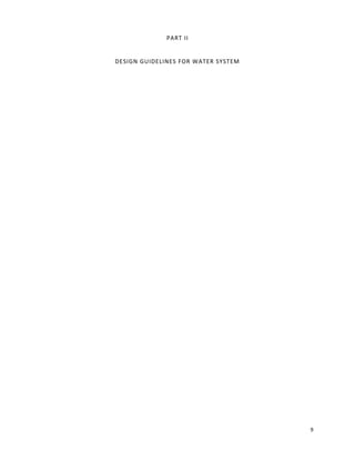 Wasa guidelines for design of water and wastewater systems | PDF