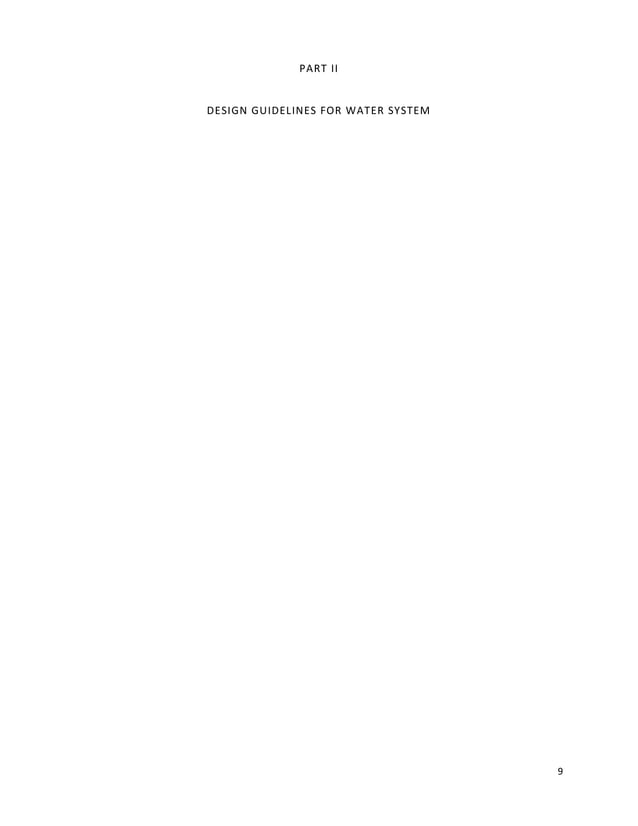 Wasa guidelines for design of water and wastewater systems | PDF ...