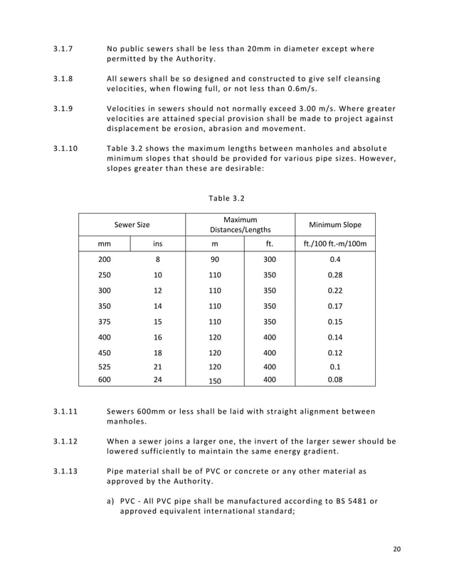 Wasa guidelines for design of water and wastewater systems | PDF | Civil Engineering Industry ...