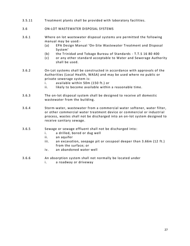 Wasa guidelines for design of water and wastewater systems | PDF ...
