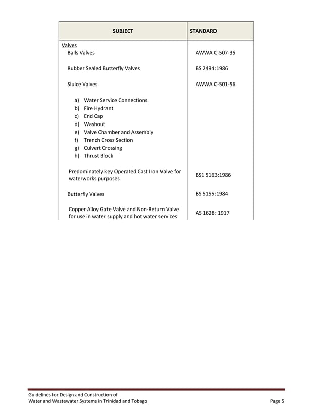 Wasa guidelines for design of water and wastewater systems | PDF ...