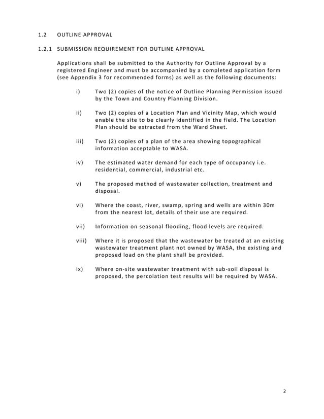 Wasa guidelines for design of water and wastewater systems | PDF ...