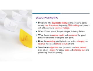 Duplicate Listing in Property Portal | PPT