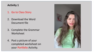 Grade 1 - was and were | PPTX