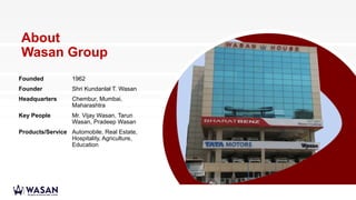 About Wasan Group | PPTX