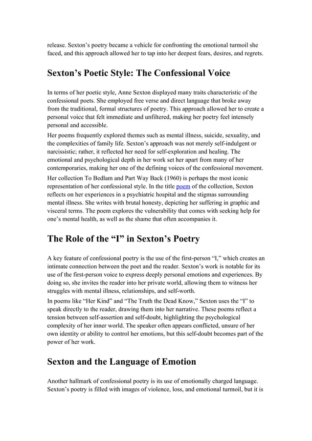 Was Anne Sexton a Confessional Poet.docx