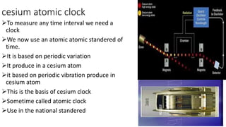 measurement of time and their detail | PPT