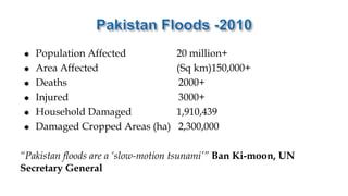 ROLE of Remote Sensing in Disaster Management in Pakistan | PPT