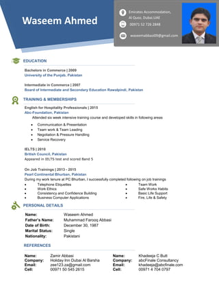 Waseem resume | PDF