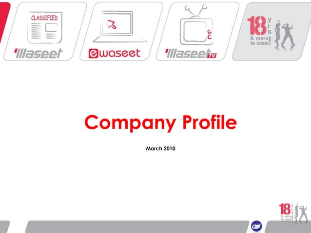 Waseet Profile -March 20010 | PPT