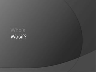 Wasef al hakim visual cv-v6.0+slideshare compatiable | PPTX