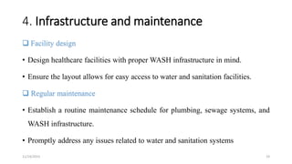 WATER SANITATION AND HYGIENE AT INSTITUTION | PPTX