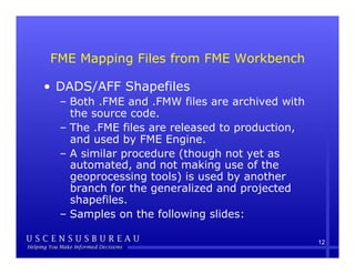 Using FME to Convert TIGER Spatial Data From Oracle Spatial To ESRI Shapefiles | PDF | Computing ...