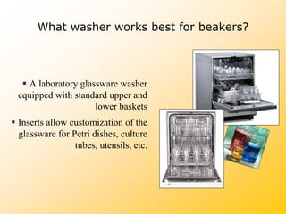 Point-of-Use Glassware Washers Presentation | PPT