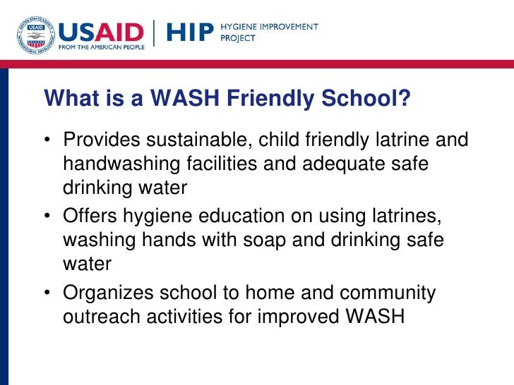 WASH Friendly Schools