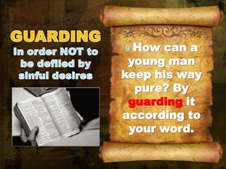 Washing of God's Word | PPTX