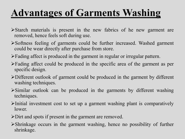 Garments Washing technique- Introduction.pptx