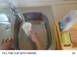 Washing a cup - work skill | PPTX