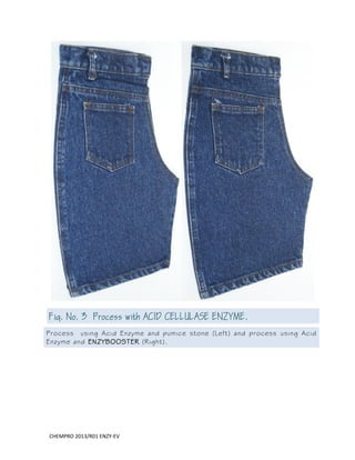 Washing Denim with Stone-free Process Enzybooster | PDF