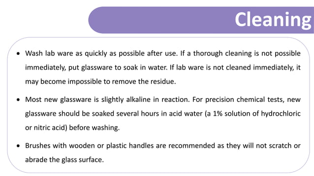 WASHING, DRYING AND STERILIZATION OF GLASSWARES.pptx | Skin Care | Beauty