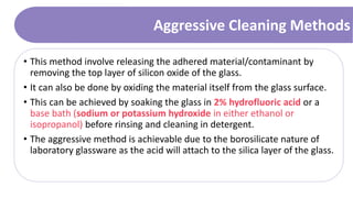 WASHING, DRYING AND STERILIZATION OF GLASSWARES.pptx