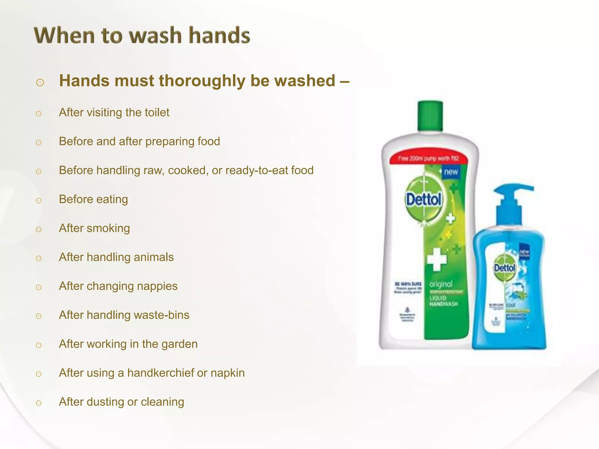 Washing Hands For Healthier Living | PPTX