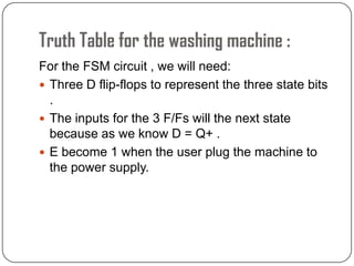 Washing machine | PPTX