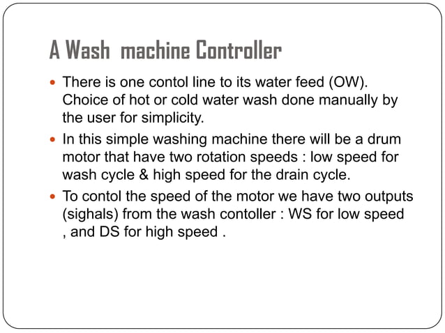 Washing machine | PPT