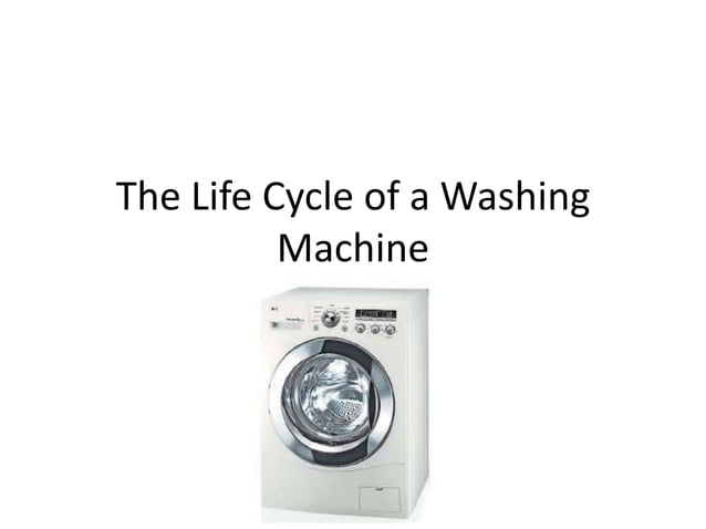 Washing machine | PPT