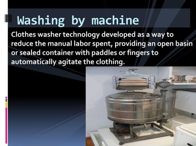 Washing machine | PPTX | Bath and Shower | Personal Care