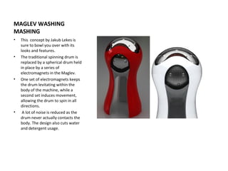 Washing machine innovation | PPT | Bath and Shower | Personal Care