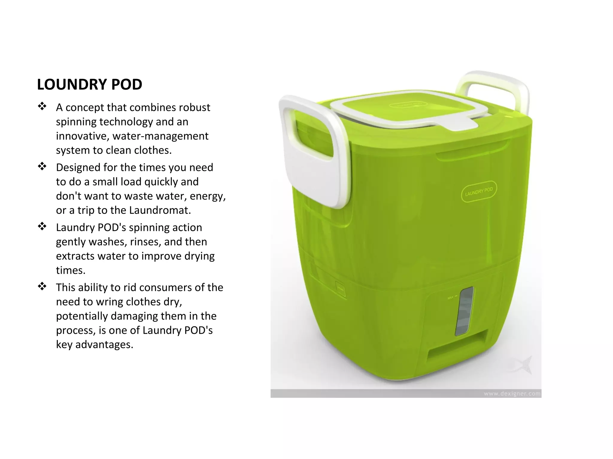 Washing machine innovation | PPT