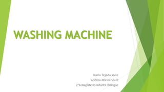 Washingmachine ppt | PPTX