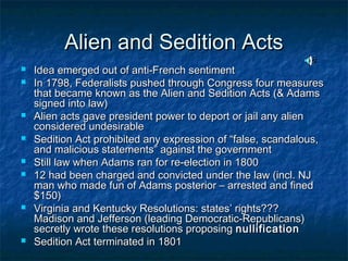 Washington and adams | PPT