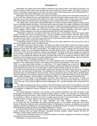 Washington D.C. | DOC