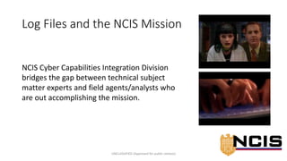 Turning Evidence into Insights: How NCIS Leverages Elastic | PDF