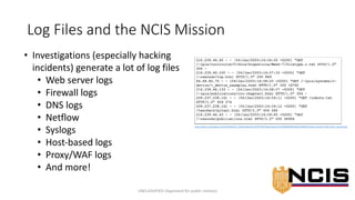 Turning Evidence into Insights: How NCIS Leverages Elastic | PDF