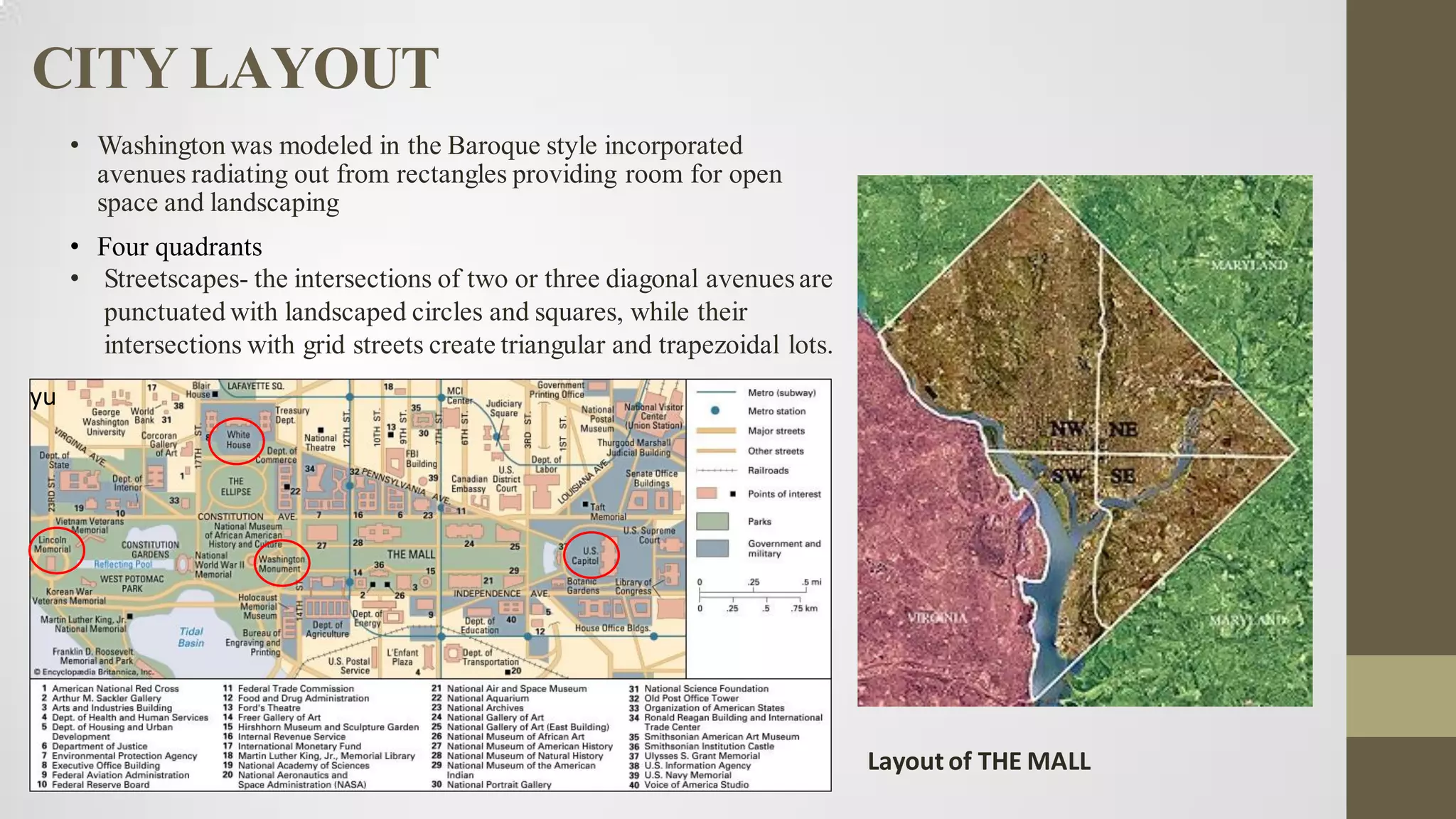 Washington Town planning ppt | PDF