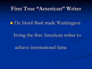 Washington Irving powerpoint.ppt