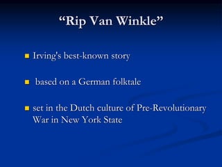Washington Irving powerpoint.ppt