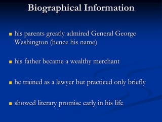 Washington Irving powerpoint.ppt