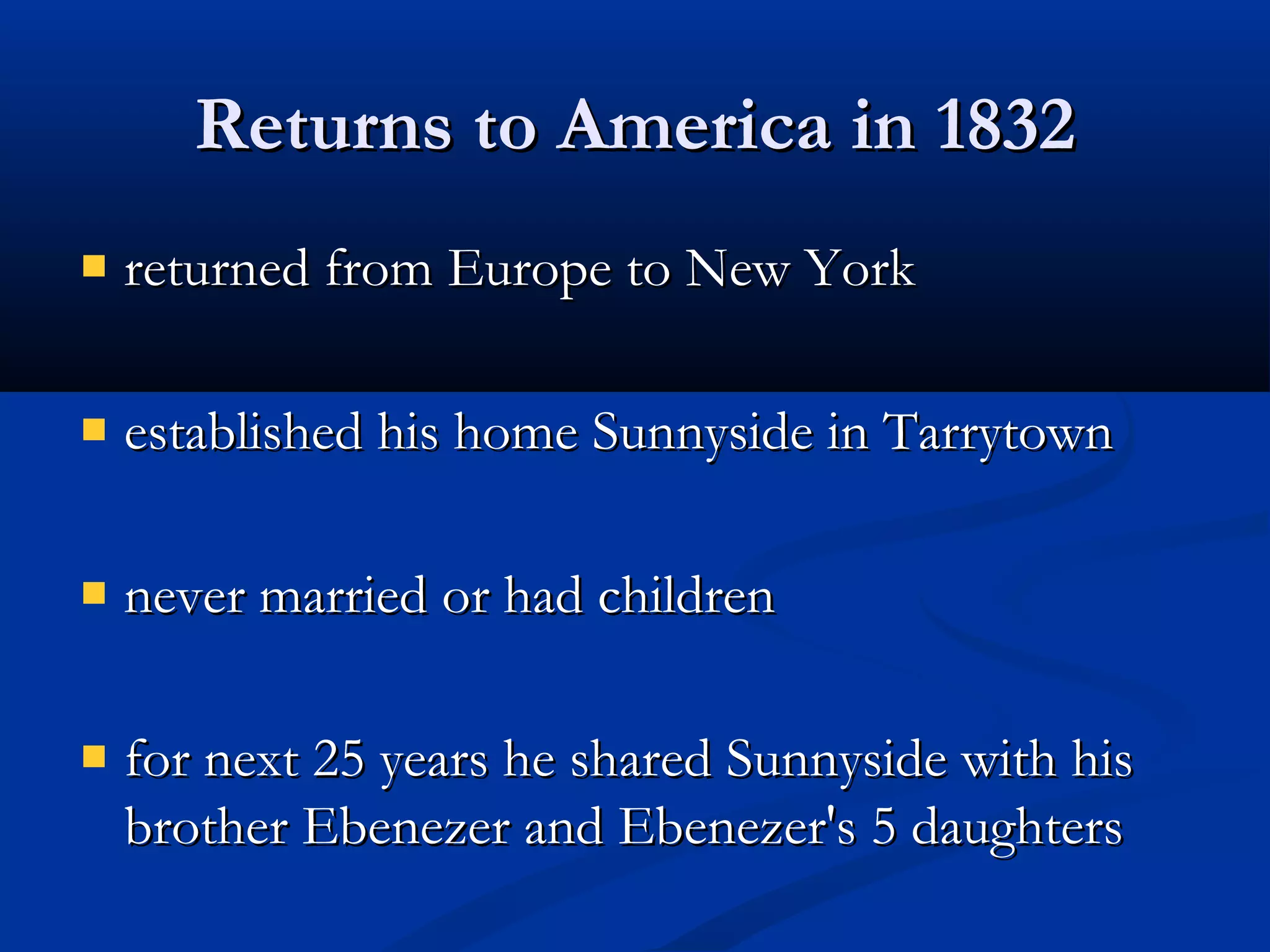 Washington irving power point guided notes ppt | PPT