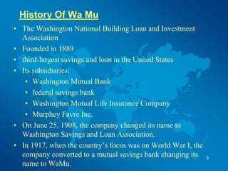 Washington mutual | PPT