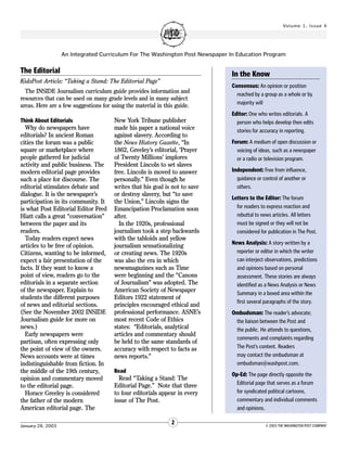 Washington post editorial writing | PDF